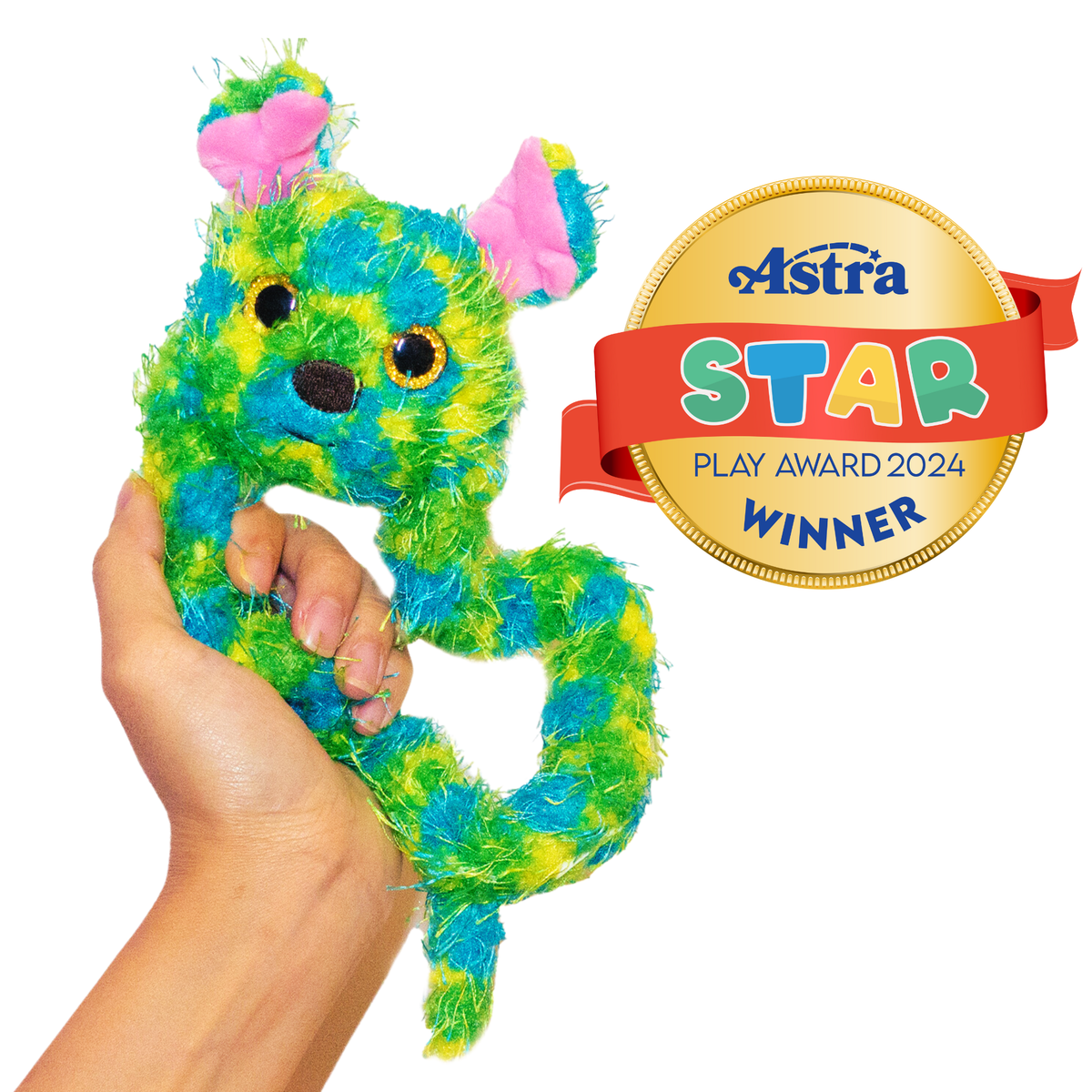 Tangle Furry Fidget Friends Plush Sensory Fidget Toy – Little Wish Toys